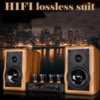 China 5 Inch Medium Bass Hi Fi Bookshelf Speakers For Indoor Home for sale