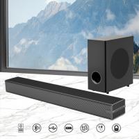 China 120W TV Wireless Speaker Soundbar , Bluetooth 2.1 Soundbar With Subwoofer for sale