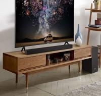 China Home Theatre 2.1 Channel Soundbar With Wired Subwoofer 120W for sale