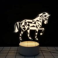 China Colorful Illusion Mood 3D LED Lights 7 Colors Changing For Children Kids for sale