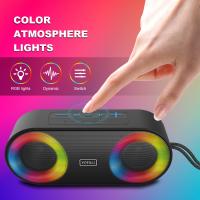 China DC 5V Waterproof Bluetooth Speaker , IPX7 Outdoor Speaker Wireless for sale