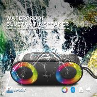China Mini IP67 Waterproof Speaker , 5W Bluetooth Speaker ABS Silicone Material for sale