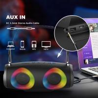 China Battery Operated Multifunction Bluetooth Speaker , Stereo Wireless Portable Speakers for sale