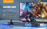 China 80W Wireless Bluetooth Soundbar , Home Theater Soundbar With Remote Control for sale