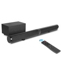 China Bass HiFi Stereo Wall Mountable Sound Bar , 60 Watt Sound Bar With RCA Inputs for sale