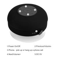 China Portable Waterproof Bluetooth Speaker With 300mAh Battery 10m Transmission for sale