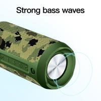 China Outdoor IPX7 Waterproof Bluetooth Speaker Lightweight With RGB Lights TF Slot for sale
