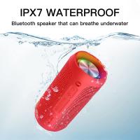 China 3600mAh Waterproof Bluetooth Speaker , Wireless Portable Speaker For Beach Pool for sale