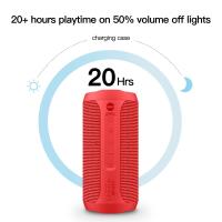 China 3600mAh Waterproof Bluetooth Speaker , Wireless Portable Speaker For Beach Pool for sale