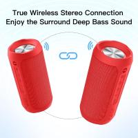 China 3600mAh Waterproof Bluetooth Speaker , Wireless Portable Speaker For Beach Pool for sale
