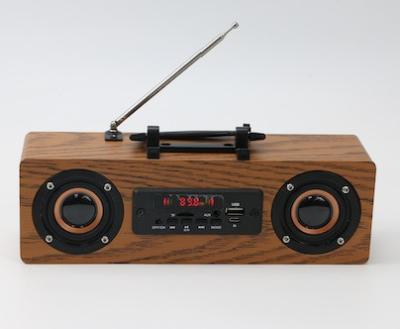 China 10W Wireless Portable Bluetooth Speakers With Radio Antenna Connectivity for sale
