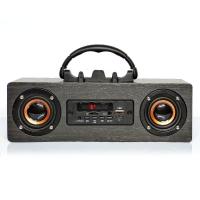 China 10W Wireless Portable Bluetooth Speakers With Radio Antenna Connectivity for sale