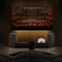 China Wood Color Passive Bookshelf Speaker , Two Way Bluetooth Speaker 8 Ohms for sale
