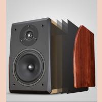 China Wood Color Passive Bookshelf Speaker , Two Way Bluetooth Speaker 8 Ohms for sale