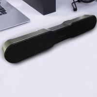 China 60W Wireless Wall Mounted Soundbars , Black 2.0 Channel Soundbar With Bluetooth for sale