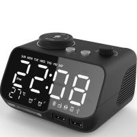 China FM AM Portable Clock Radio With Sleep Timer Alarm Multifunctional for sale