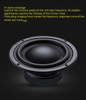 China HIFI 3 Way Bookshelf Stereo Speakers Pyramid Shaped 4 Ohms With Tube Amplifier for sale