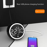 China Multifunctional Portable Clock Radio With LED Lights 5W Speaker for sale