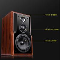 China 8 Inch Passive Bookshelf Speaker , 3 Way Bluetooth Speaker 20Hz 20kHz for sale