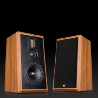 China Brown Color Passive Bookshelf Speakers With 6.5 Inch Woofer OEM for sale