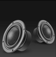 China Brown Color Passive Bookshelf Speakers With 6.5 Inch Woofer OEM for sale