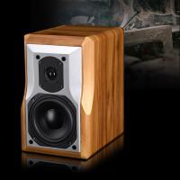 China Indoor Desktop Passive Bookshelf Speaker MDF Cabinet Material for sale