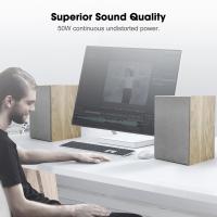 China 100W Audio Bluetooth Bookshelf Speakers Wireless For Home Theater for sale