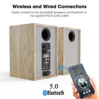 China 100W Audio Bluetooth Bookshelf Speakers Wireless For Home Theater for sale