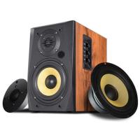 China 100W Wood Color Bluetooth Studio Speaker With 6 Ohms Impedance for sale