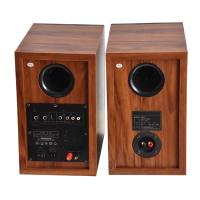 China 100W Wood Color Bluetooth Studio Speaker With 6 Ohms Impedance for sale