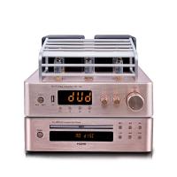 China Integrated Stereo Hybrid Vacuum Tube Audio Amplifier With Subwoofer Output MIC Output for sale