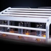 China Integrated Stereo Hybrid Vacuum Tube Audio Amplifier With Subwoofer Output MIC Output for sale