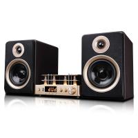China 2.0 Channel Bluetooth Audio Amplifier , Vacuum Tube Amplifier Gold Color for sale