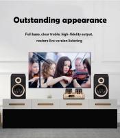 China 2.0 Channel Bluetooth Audio Amplifier , Vacuum Tube Amplifier Gold Color for sale