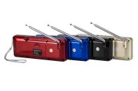 China Customized AM FM Portable Radio Player With Bluetooth USB Port for sale