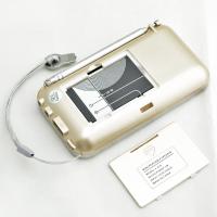 China 3.7V 600mAh Portable Radio Player , Battery Powered Radio With Headphone Jack for sale