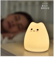 China Portable Touch Silicone Night Light Dimmable For Home Decoration for sale