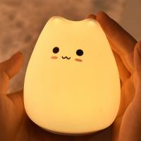 China Touch Switch Silicone Night Light , Silicone LED Lamp CE Rohs Certified for sale