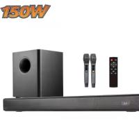 China Full-Range Audio Crossover Wireless Bluetooth Soundbar Speaker Set for Crystal Clear Sound for sale