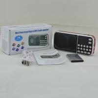 China Portable FM/AM Radio Player with LCD Display and Audio Output for sale