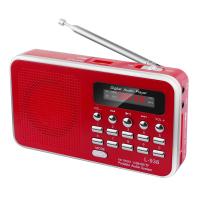 China Micro USB FM Radio Player With 87.5-108MHz FM Transmit Range for sale