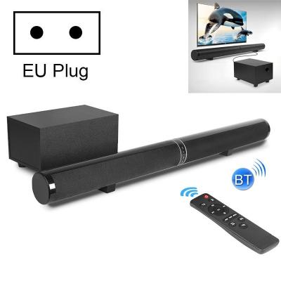 China 3x1/8x1 Soundbar BS-10 with 120W Output Power and Wooden ABS Black Finish for sale