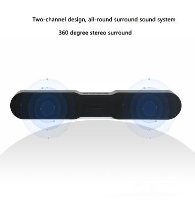 China Immersive 120W Wireless Bluetooth Soundbar High Sensitivity and 4Ω Impedance for sale