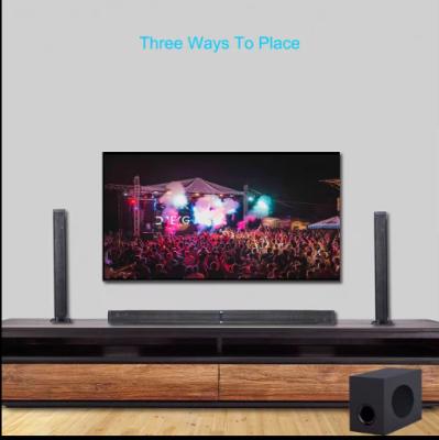 China ABS 5.1 Channel Soundbar with Bluetooth 5.0 and Multiple Connections 5.25 Woofer for sale