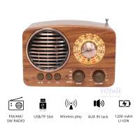 China Compact Portable Battery Powered Radio Player with Built In Speaker for sale