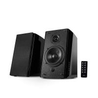 China Wooden Bookshelf Speakers With TWO-WAY Audio Crossover and Medium Bass for Sound for sale