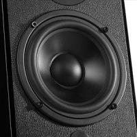 China Wooden Bookshelf Speakers With TWO-WAY Audio Crossover and Medium Bass for Sound for sale