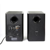 China Wireless Wooden Bookshelf Speakers With Medium Bass and Silk Film Pitch Unit for sale