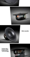 China TWO-WAY Bluetooth Bookshelf Speakers Low Distortion Factor Clean And Accurate Sound for sale