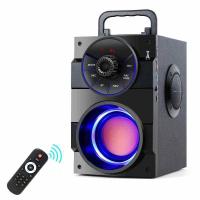 China Plastic Cabinet Material Trolley Speaker with 2 Channels 2.0 50Hz-18kHz Frequency Range for sale